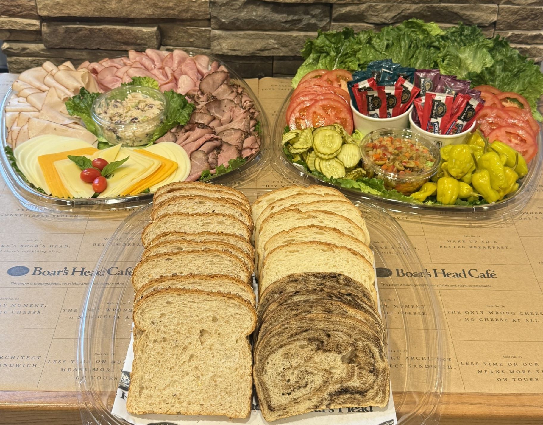 All Catering Menu Categories - Boar's Head Cafe