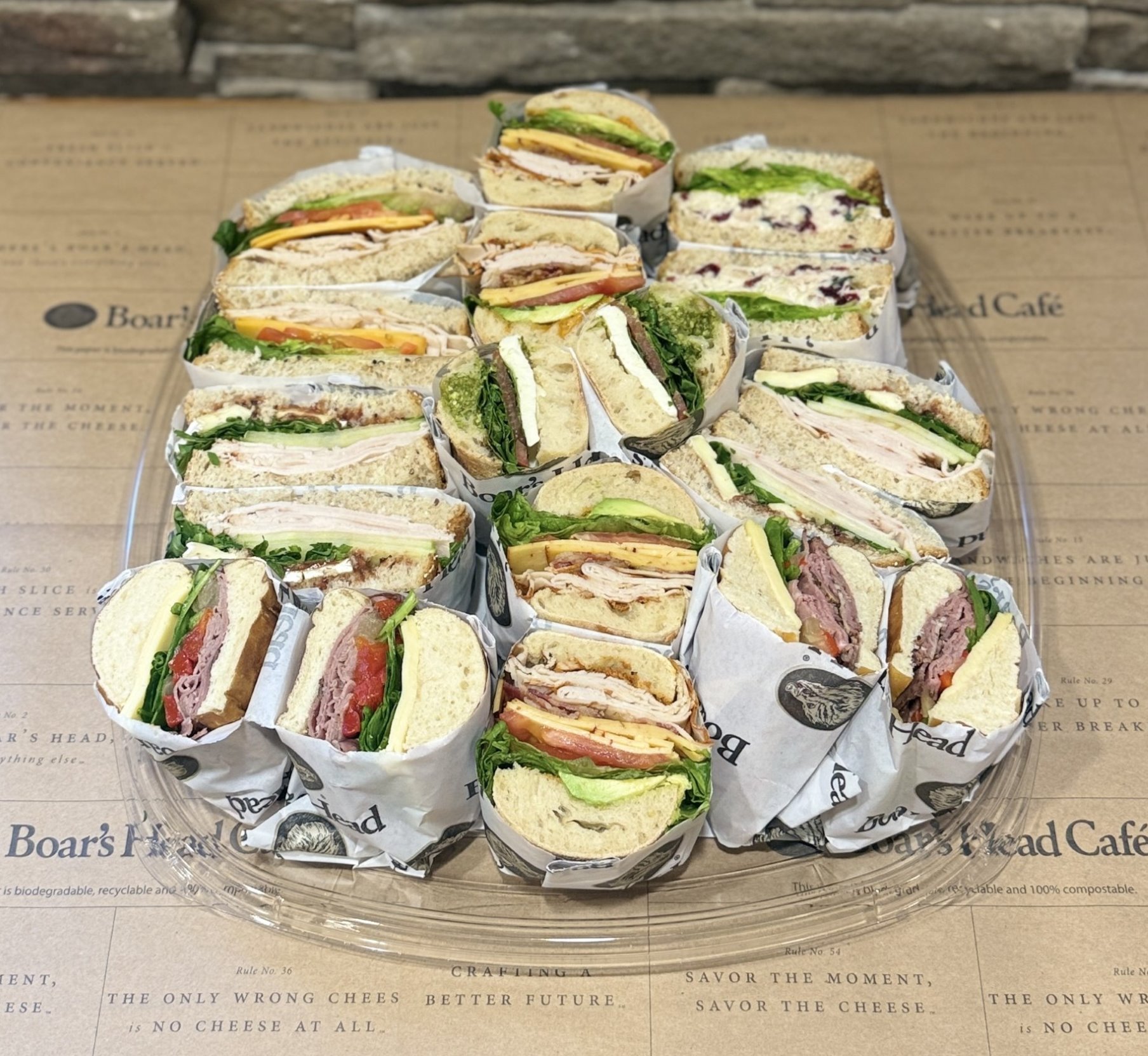 All Catering Menu Categories - Boar's Head Cafe