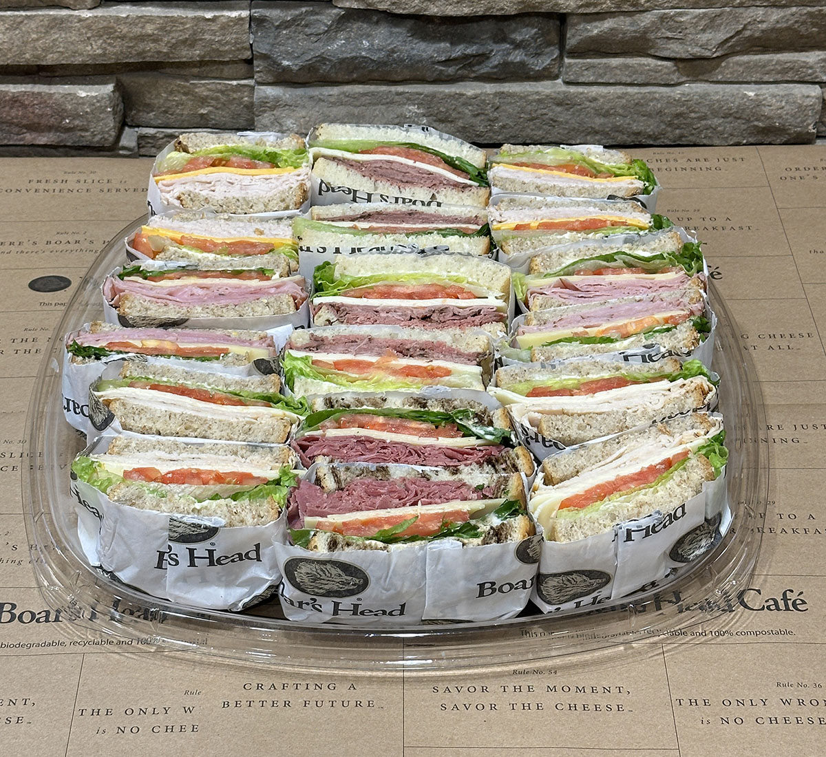 Configure Delicatessen Classic Sandwich Assortment - Boar's Head Cafe